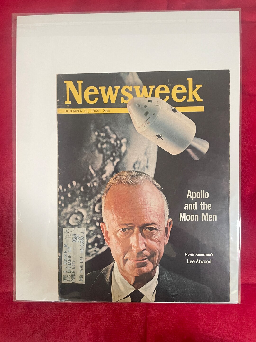 Newsweek 1964 Cover - Apollo Program - Etsy