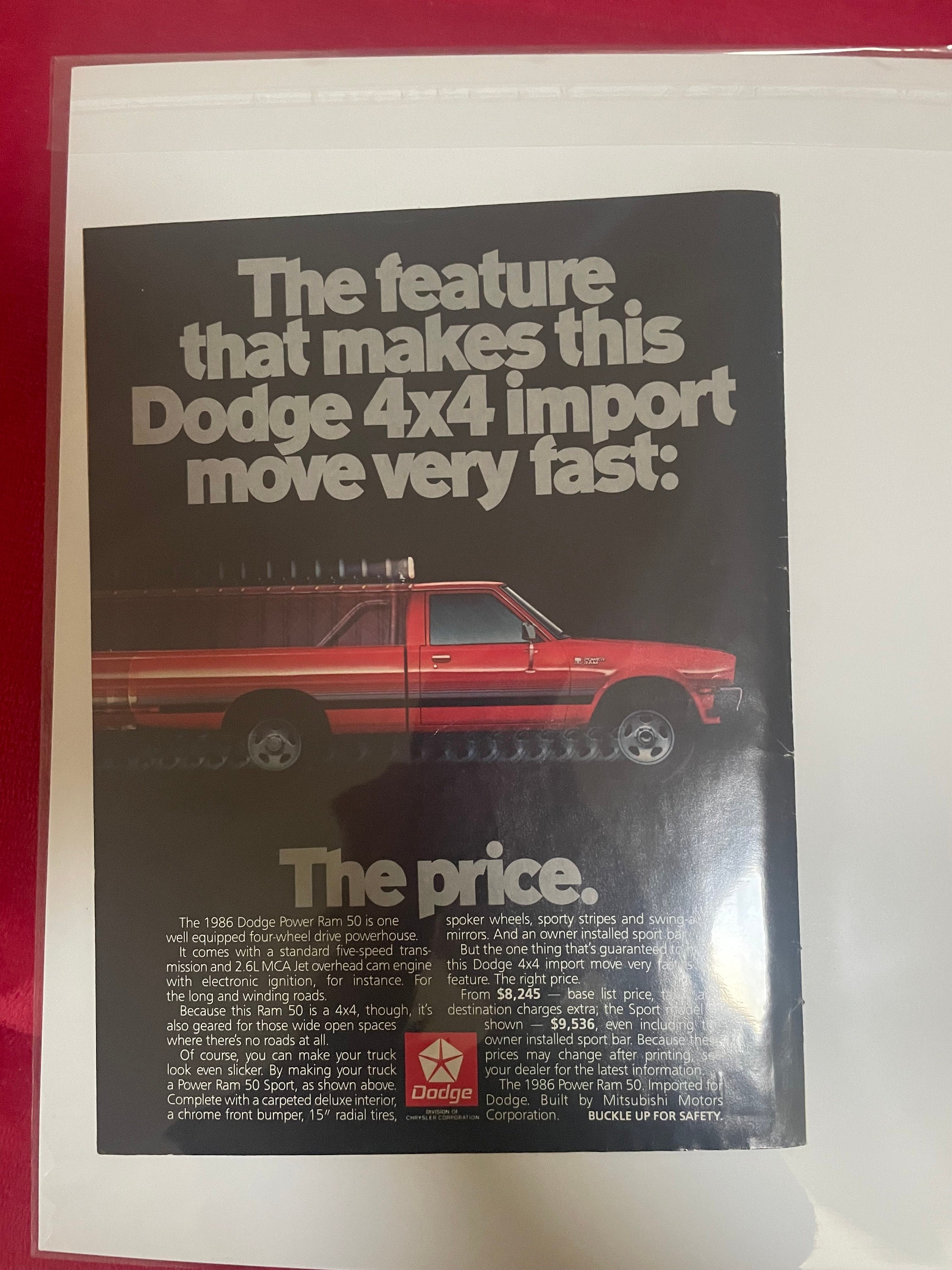 1986 Dodge Ram 50