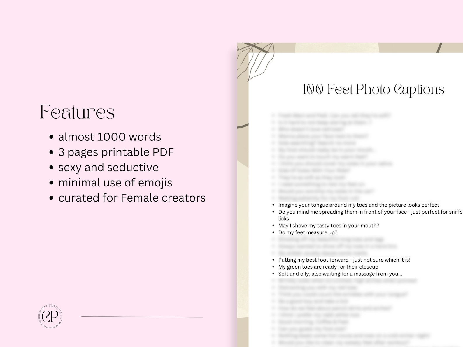 100 Feet Onlyfans Caption Ideas | Only Fans Content Ideas, Foot Captions, Toes and Soles Content ...