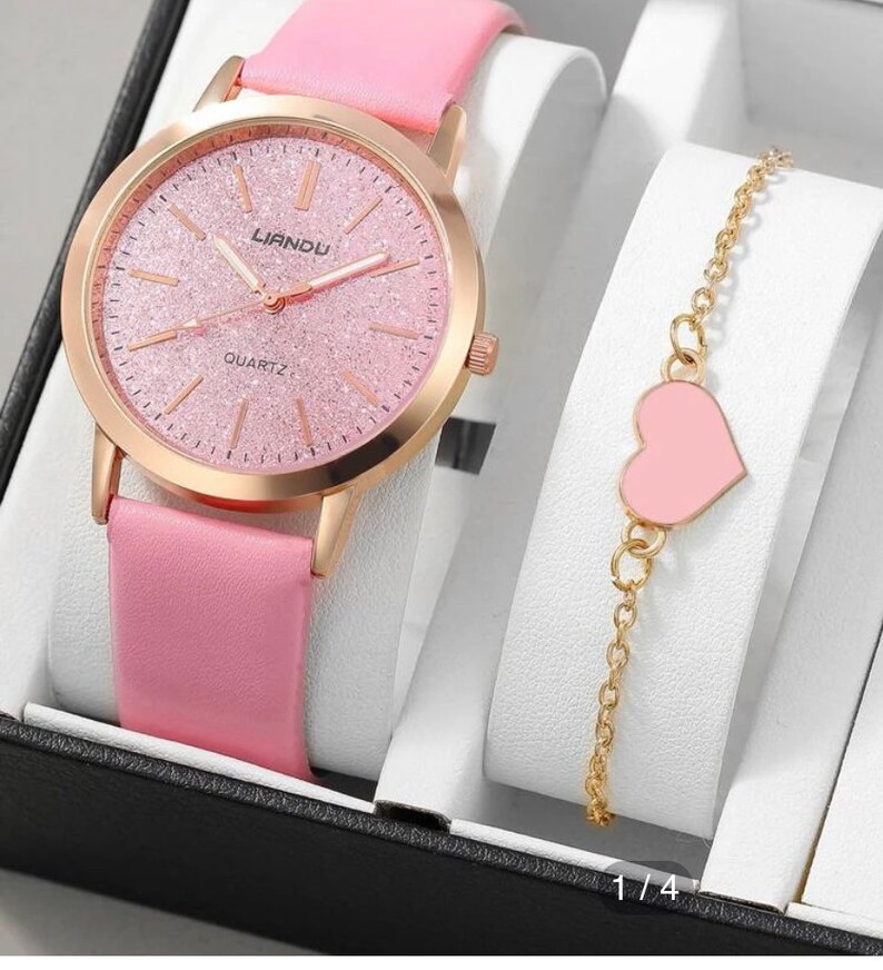 Pink Watch - Etsy