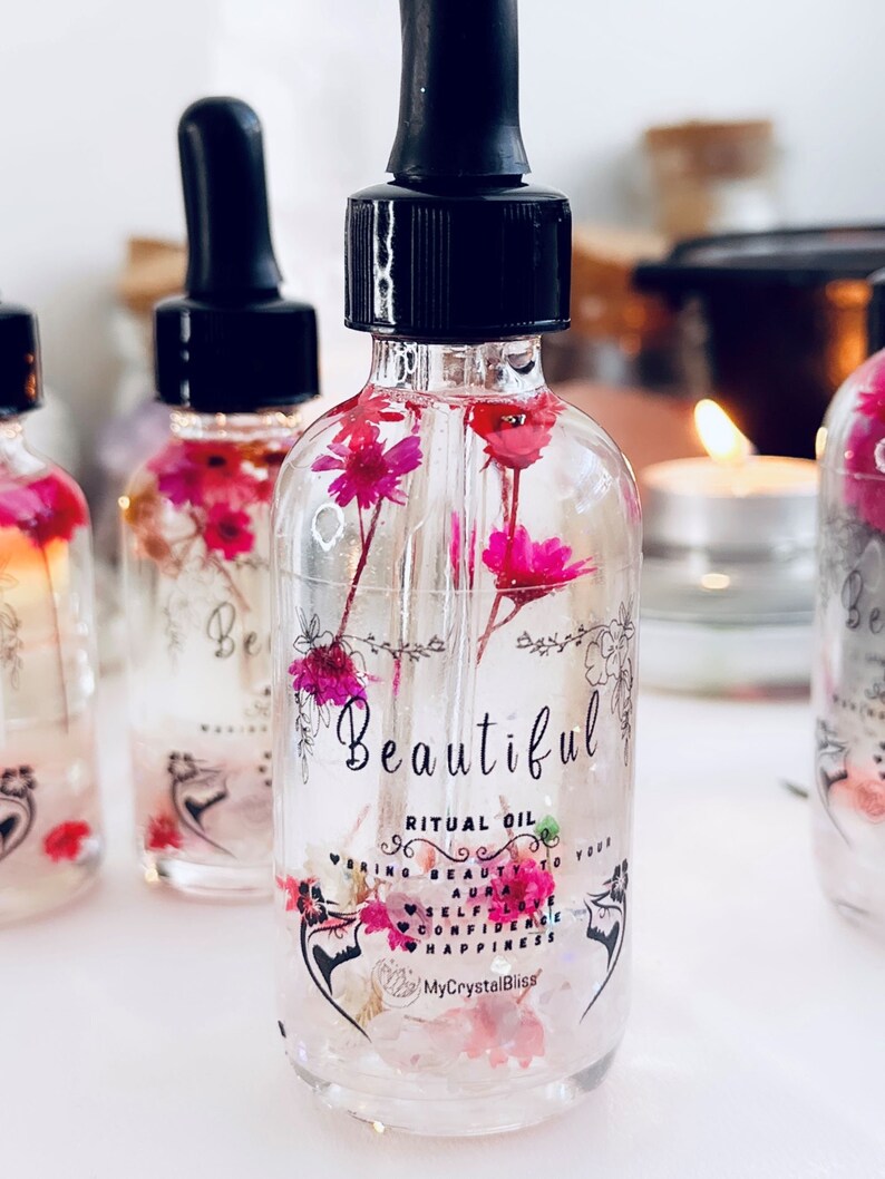 Beauty Ritual Oil Self Love Oil Happiness Spell Oil Conjure Oil Magic ...