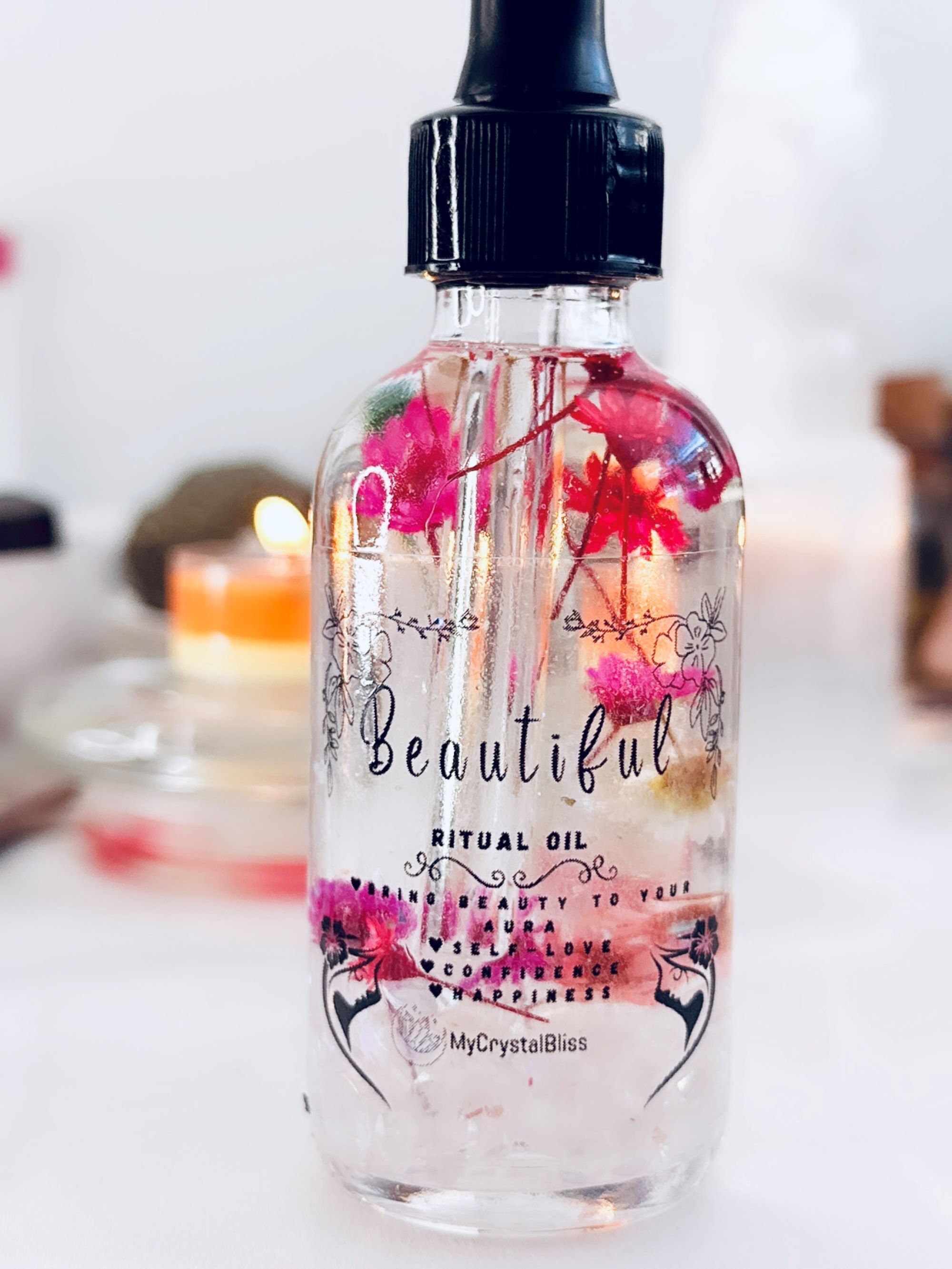 Beauty Ritual Oil Self Love Oil Happiness Spell Oil Conjure Oil Magic ...