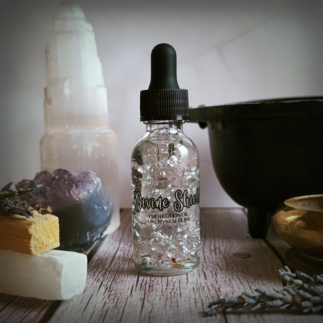 Divine Shield Protection Oil | Ritual Oil | Spell Oil | Conjure Oil ...