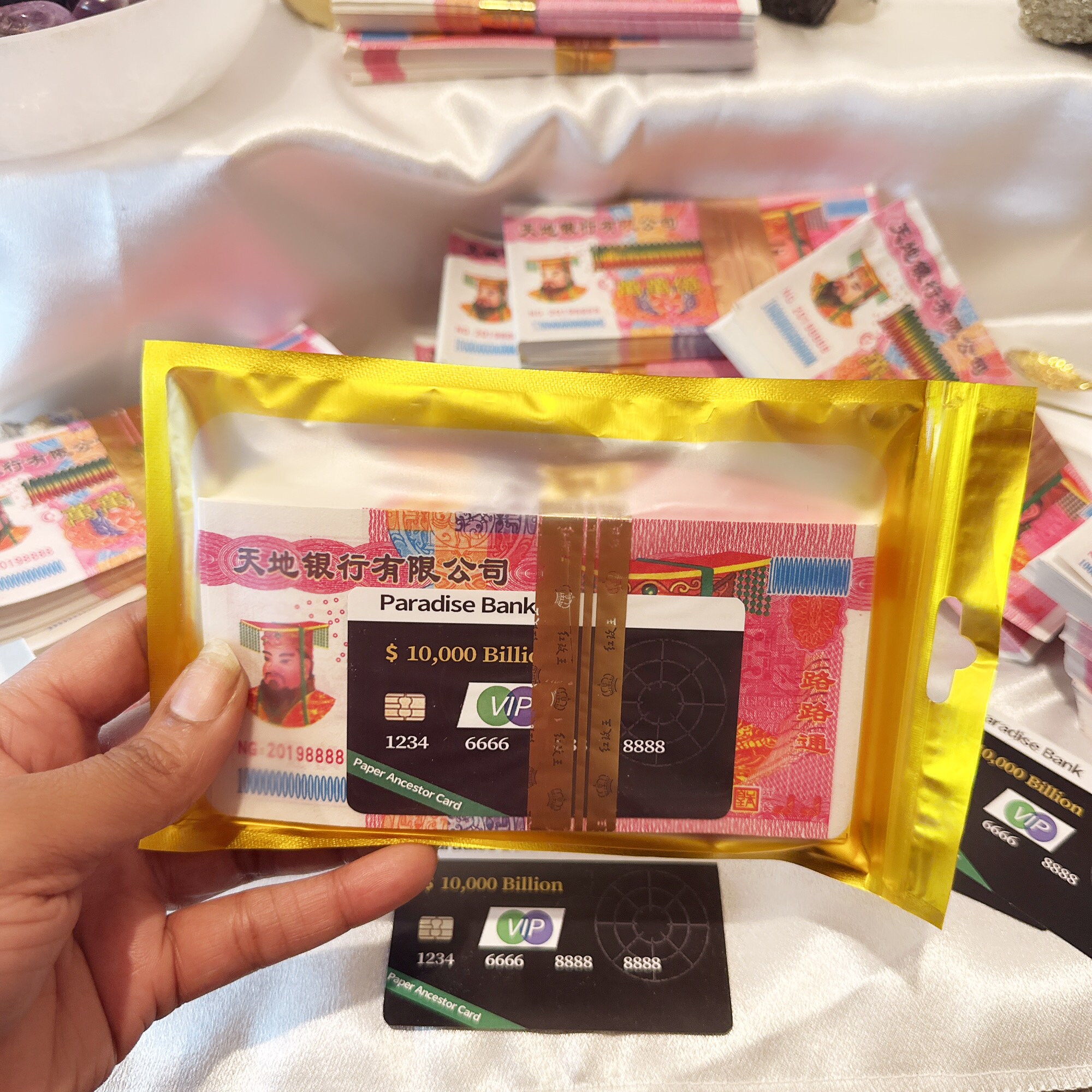 Ancestor Money 101 Pcs Joss Paper Money Spirit Money Credit Card - Etsy