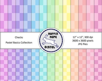 Chevron Digital Paper Pack Seamless Pattern Papers Pastel - Etsy