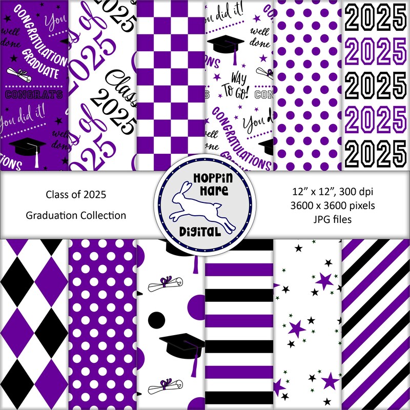 Purple Paper Pack - Etsy