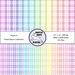 Plaid Digital Paper Pack - Seamless Pattern Papers - Pastel Colors - Etsy