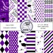 Graduation Digital Paper Pack - Scrapbooking Papers - Class of 2025 ...