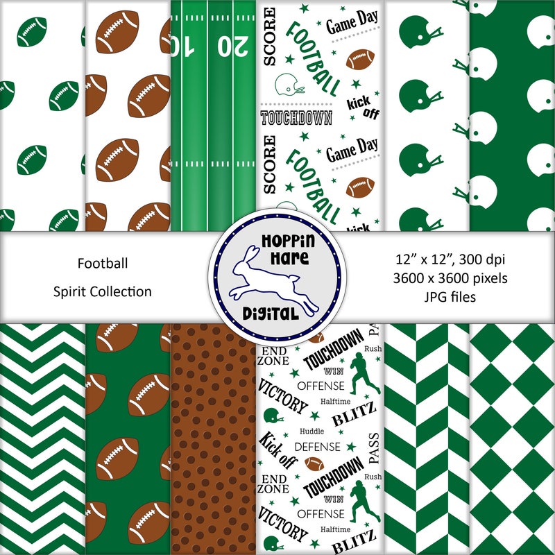 Football Paper - Etsy