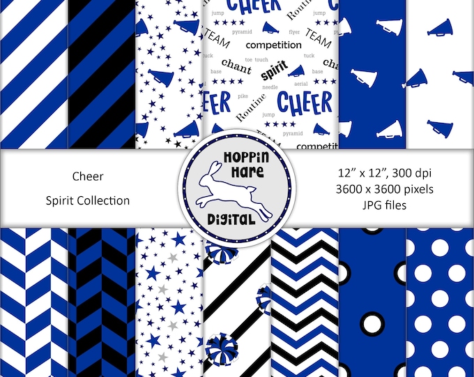 Cheerleading Seamless Pattern in Purple and Pink - Etsy