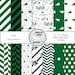Graduation Digital Paper Pack Scrapbooking Papers Class of 2025 ...
