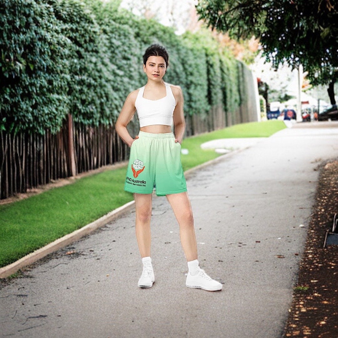 FND Australia Support Services Inc Corporate Unisex Mesh Shorts ...