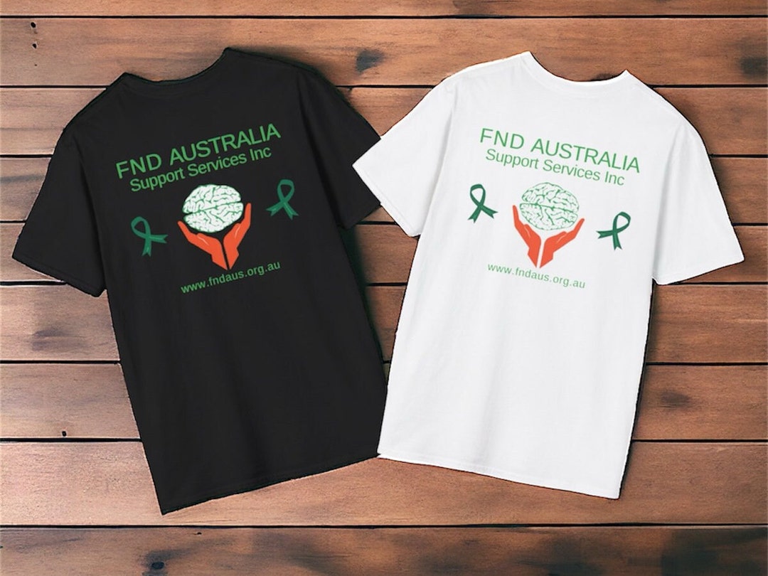 FND Australia Awareness T-shirt: Functional Neurological Disorder ...