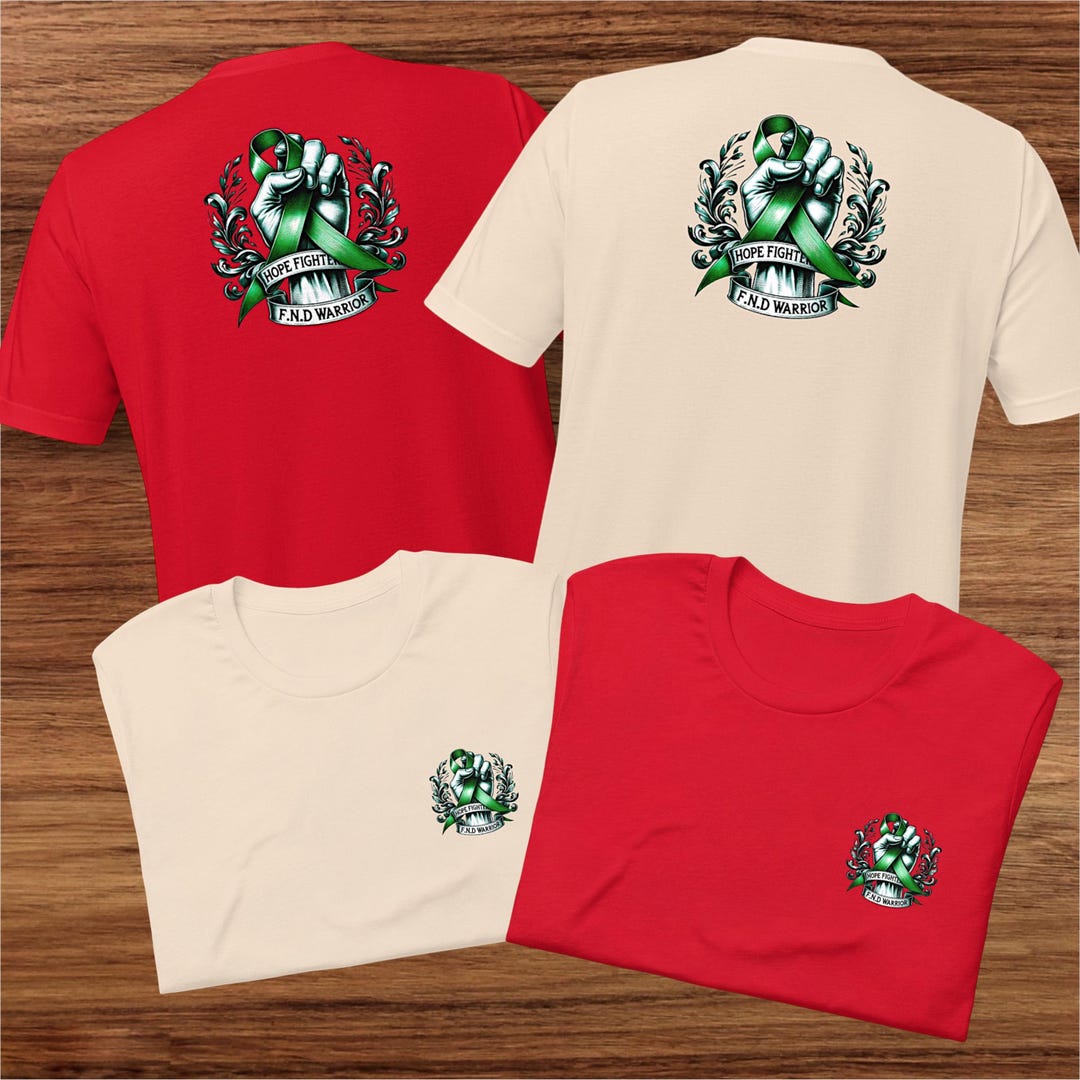 FND Warrior Unisex T-shirt: Functional Neurological Disorder Awareness ...