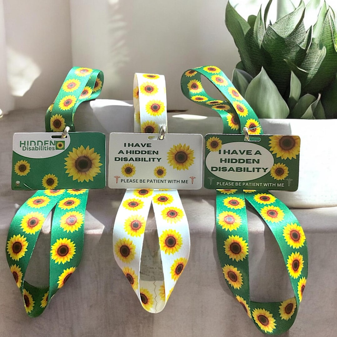 Invisible Disability Lanyard & Alert Card Set - Etsy
