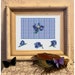 Blue Rose Pattern Cross Stitch Blue Cross Stitch Wild - Etsy