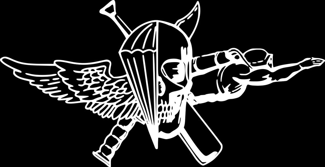 USMC Recon Jack Reconnaissance Logo Vinyl Sticker / Decal - Etsy