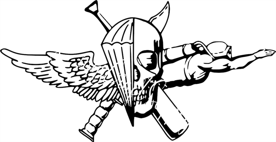 USMC Recon Jack - Marine Corps Reconnaissance Logo SVG Digital Download ...