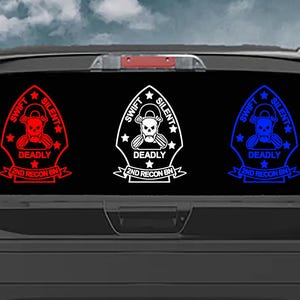USMC 2nd Recon Battalion Logo Vinyl Sticker / Decal - Etsy
