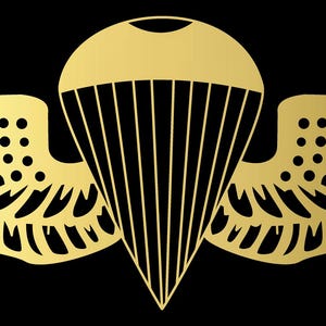 USMC Jump Wings - Navy Parachutist Insignia Logo Vinyl Sticker / Decal ...