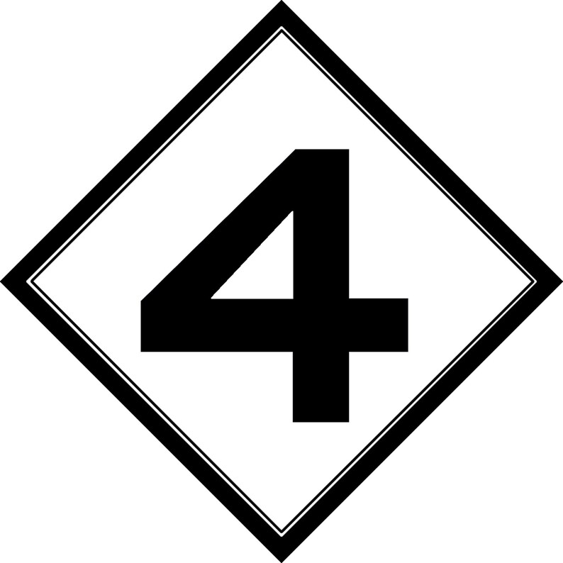 USMC 4th Marine Division Logo Vinyl Sticker / Decal - Etsy