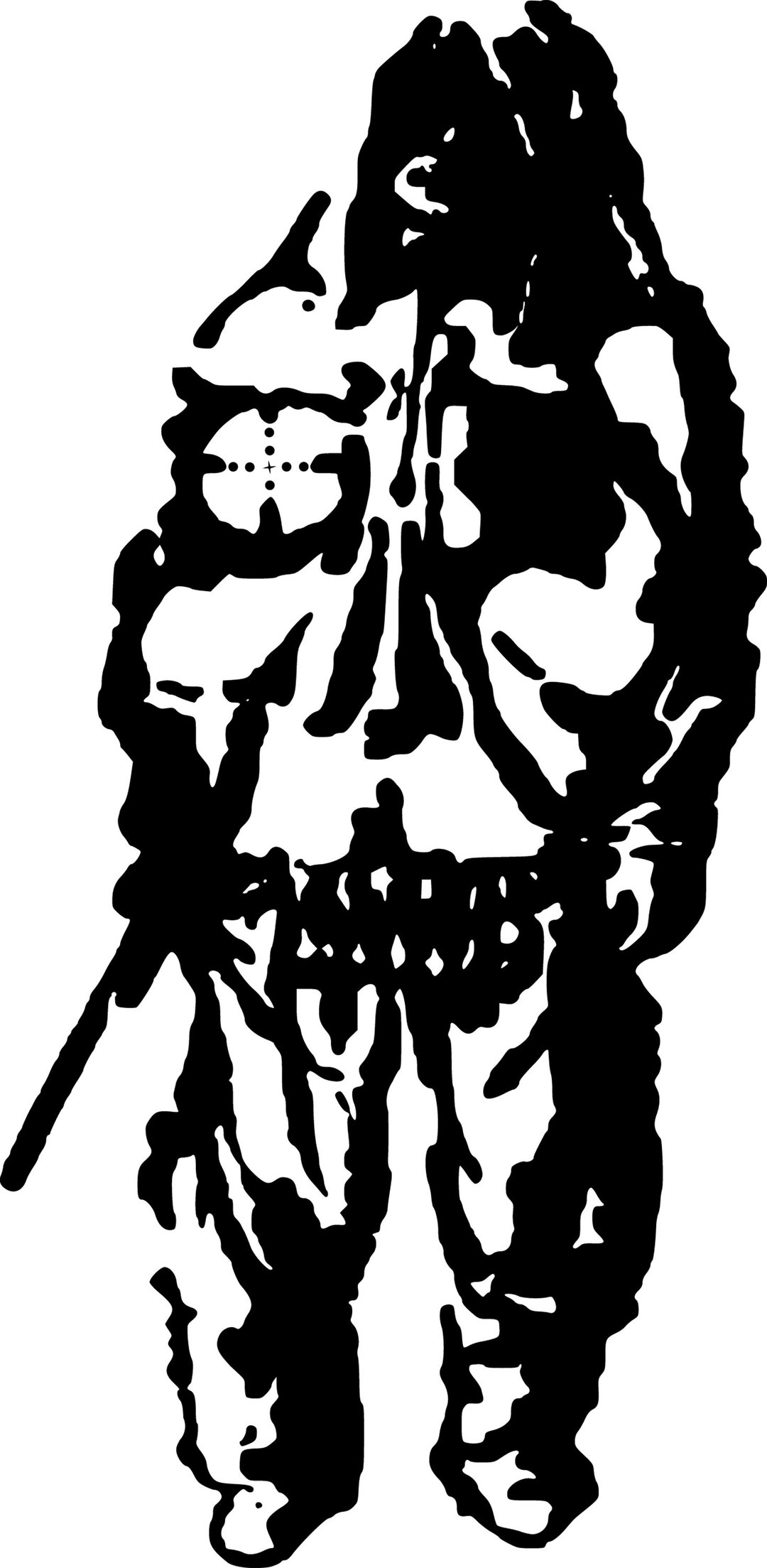 USMC Scout Sniper Shadow Man Vinyl Sticker / Decal - Etsy