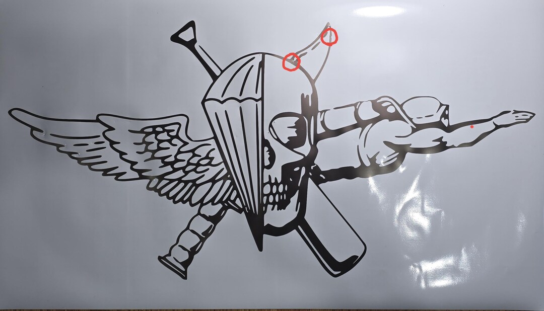 SALE** USMC Recon Jack Reconnaissance Logo Vinyl Sticker / Decal - 20 X ...