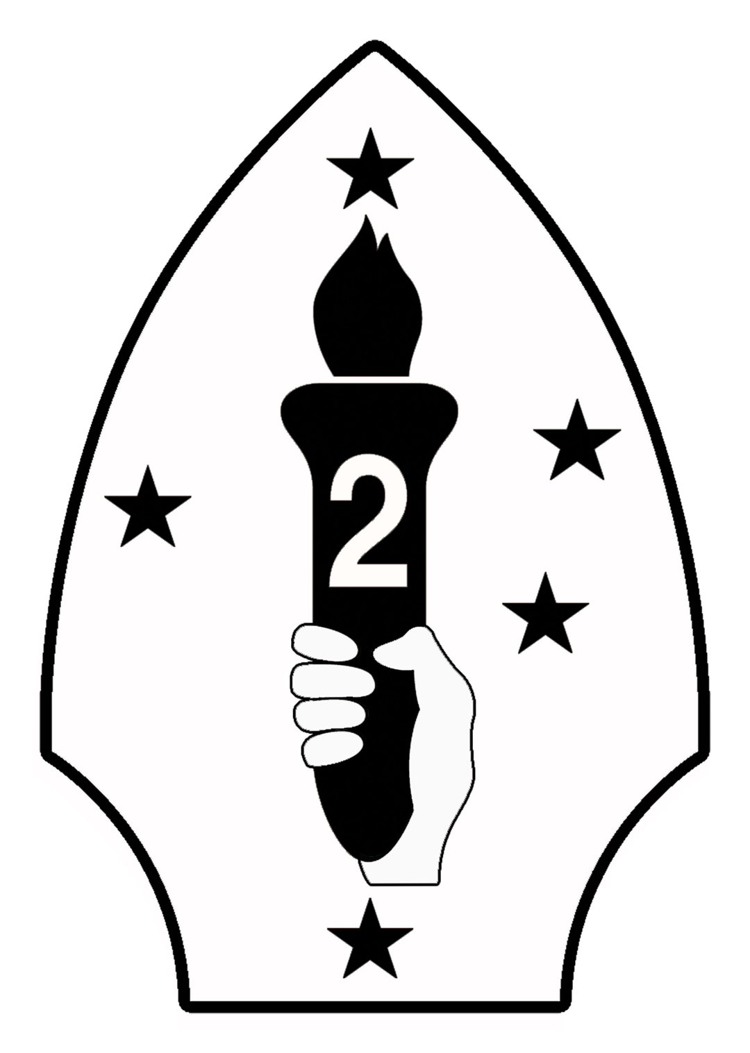 USMC 2nd Marine Division Logo Vinyl Sticker / Decal - Etsy