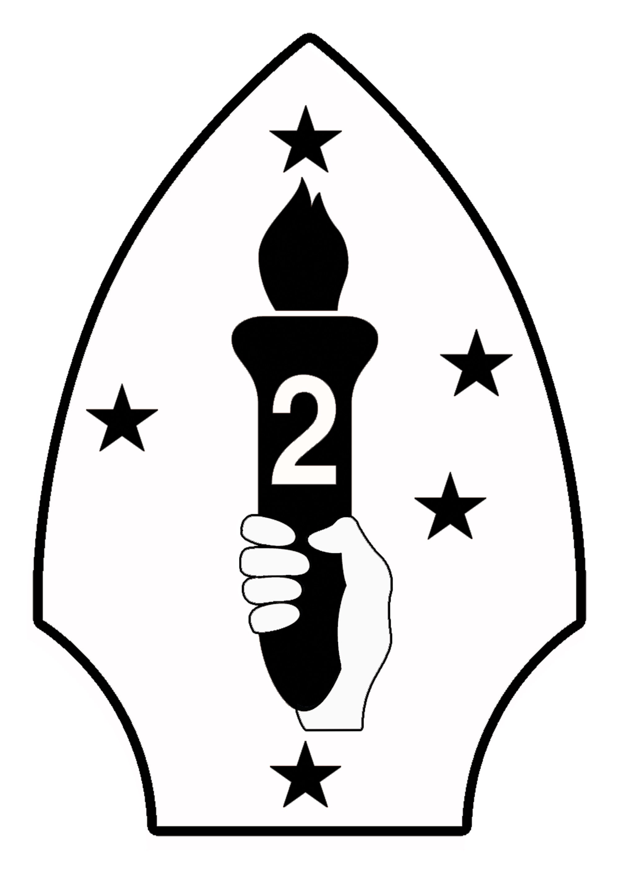 USMC 2nd Marine Division Logo Vinyl Sticker / Decal - Etsy