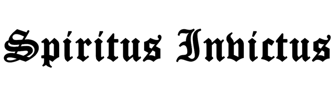 USMC MARSOC Moto: Spiritus Invictus Vinyl Sticker / Decal - Etsy