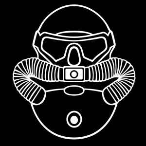 USMC Scuba Bubble - Combat Diver Logo Vinyl Sticker / Decal - Etsy