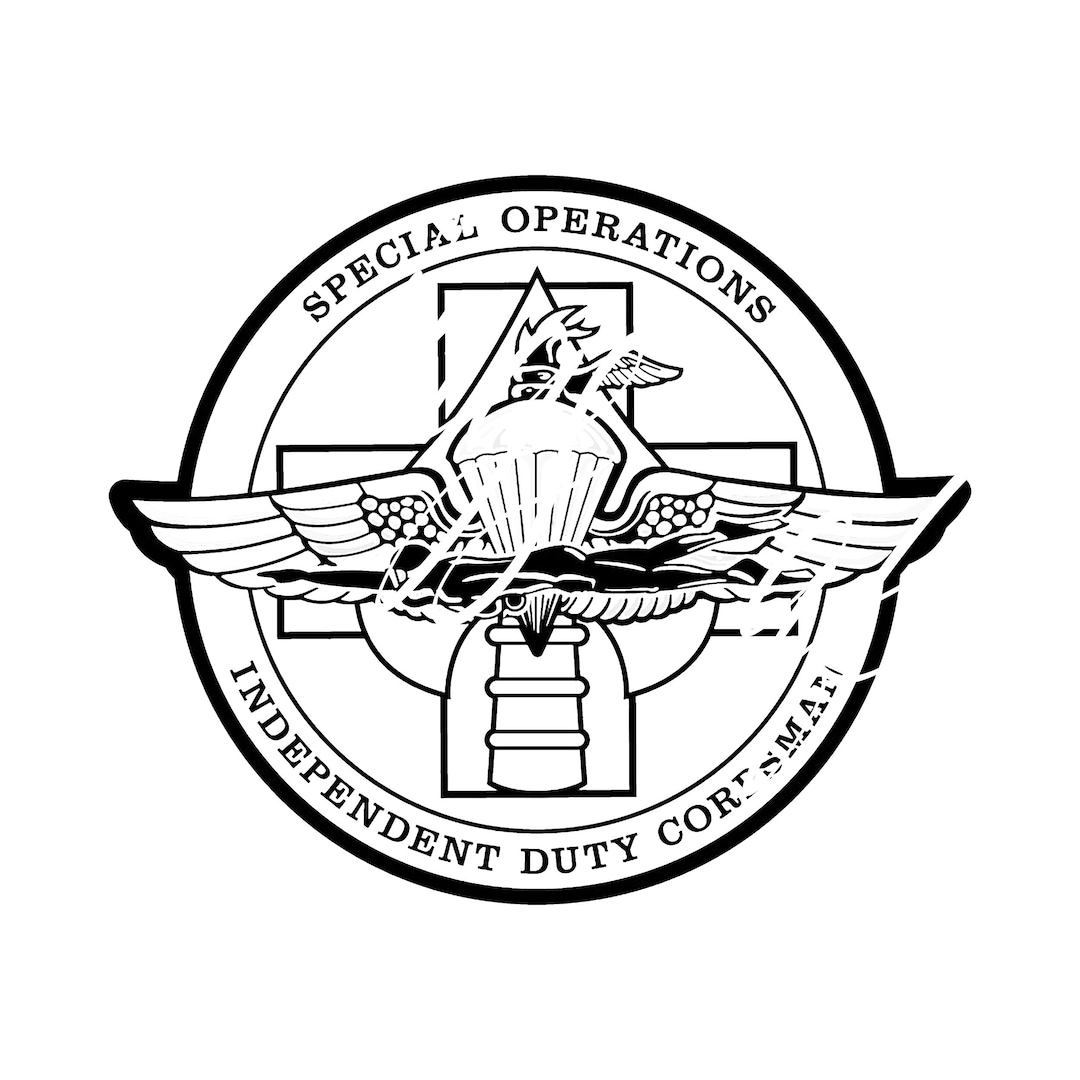 SOIDC - Special Operations Independent Duty Corpsman Logo Vinyl Sticker ...