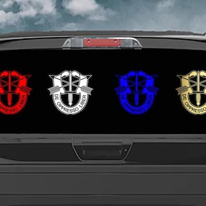 US Army Special Forces Insignia Logo Vinyl Sticker / Decal - Etsy