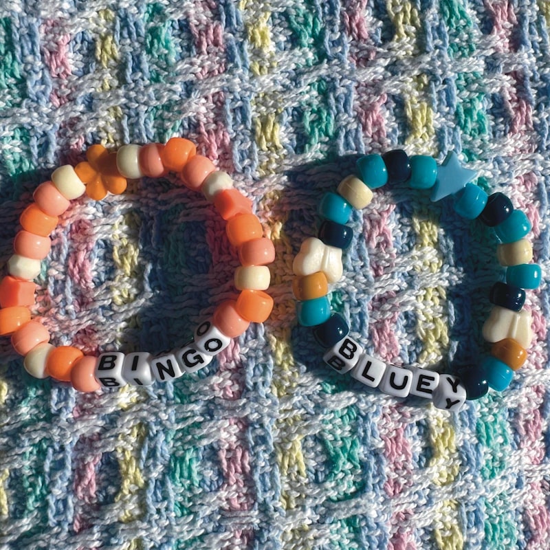 Bluey Pony Beads - Etsy Australia