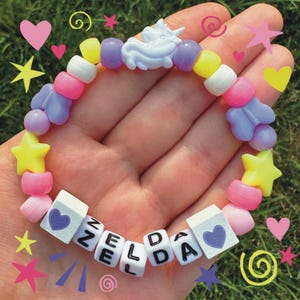 Legend of Zelda - Princess Zelda & Link Scene Raver Decora Pony Kandi ...