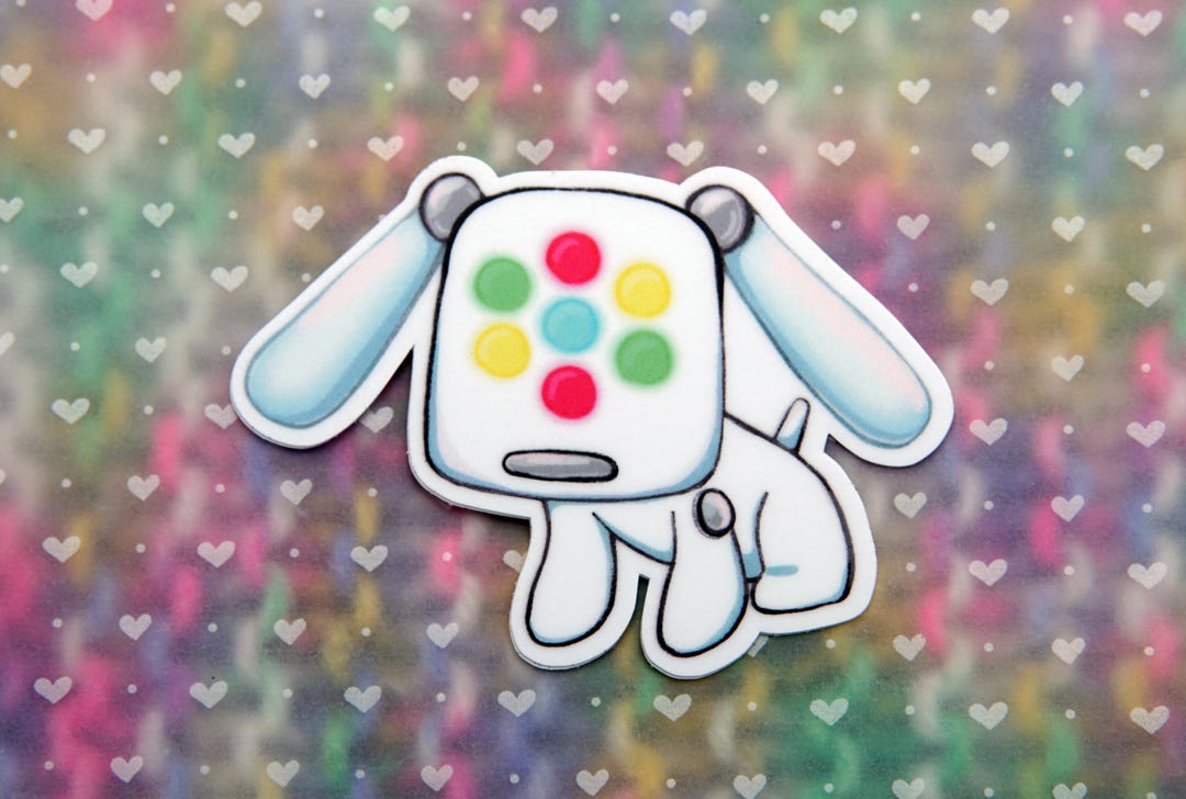 Idog Y2K Retro Cyber Frutiger Aero Webcore 2" Sticker - Etsy