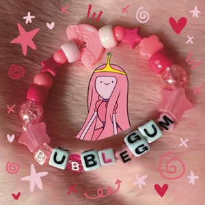 Adventure Time Kandi Pony Bracelets Finn, Jake, LSP, Marceline, Ice ...