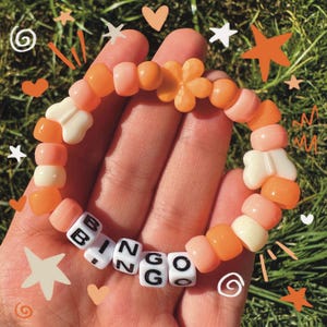 Bluey & Bingo Scene Raver Decora Kidcore Kandi Pony Bracelets - Etsy