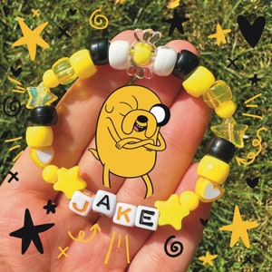 Adventure Time Kandi Pony Bracelets Finn, Jake, LSP, Marceline, Ice ...