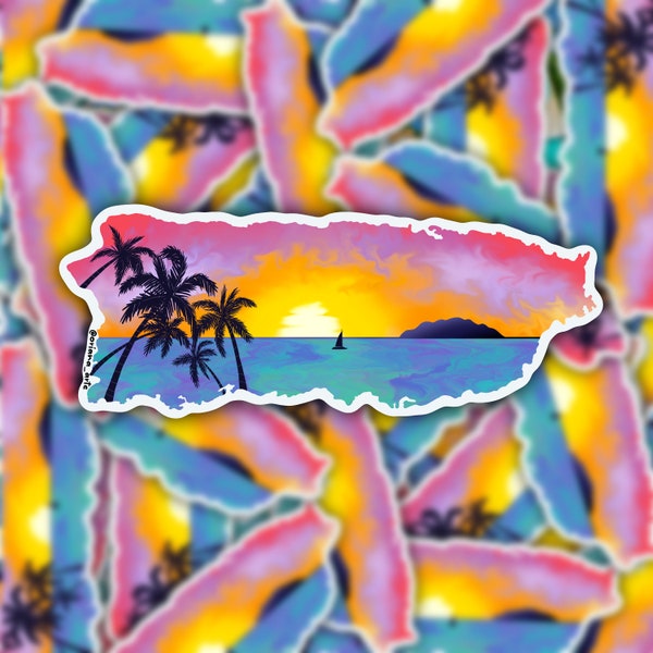 Puerto Rico Artwork Png - Etsy