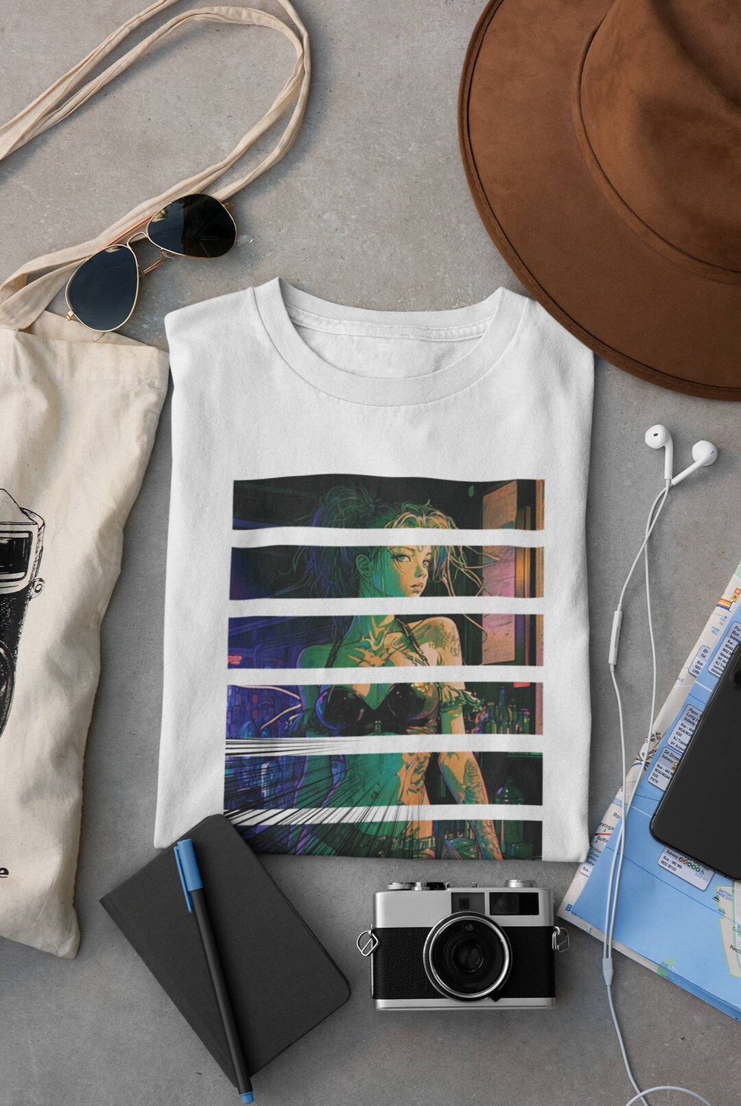 Vintage Anime Shirt Oversized Anime Tshirt 90s Anime Shirt Japanese ...