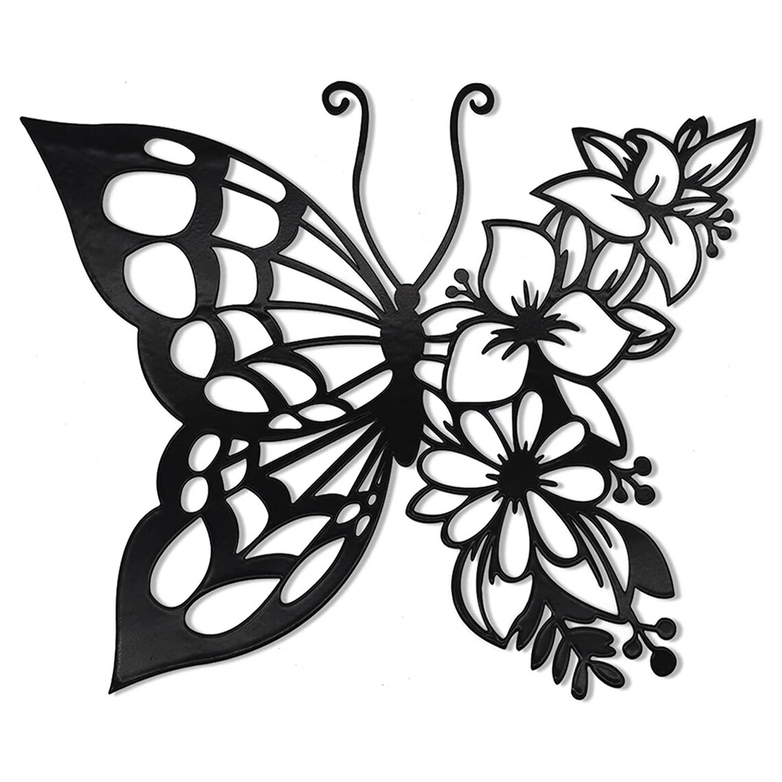 Flower Butterfly - DXF / SVG File for Plasma, Laser, Waterjet Cutting ...