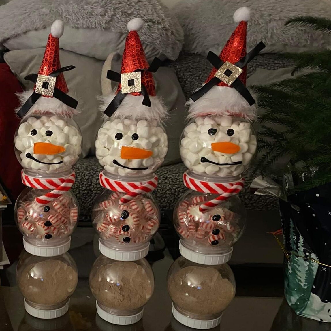 Snowman Containers - Etsy