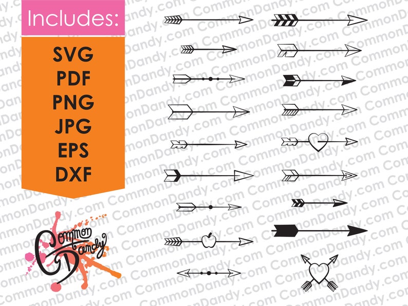 Vector Arrows, Arrow SVG, Arrow Cut File - Etsy