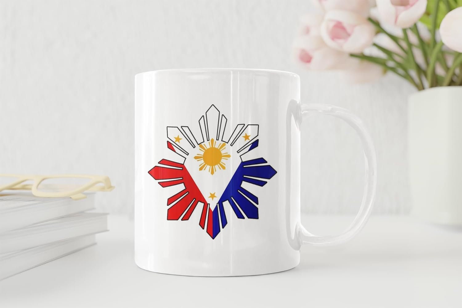 Philippine Sun Star Flag Vinyl Decal Sticker, Philippine Stickers ...