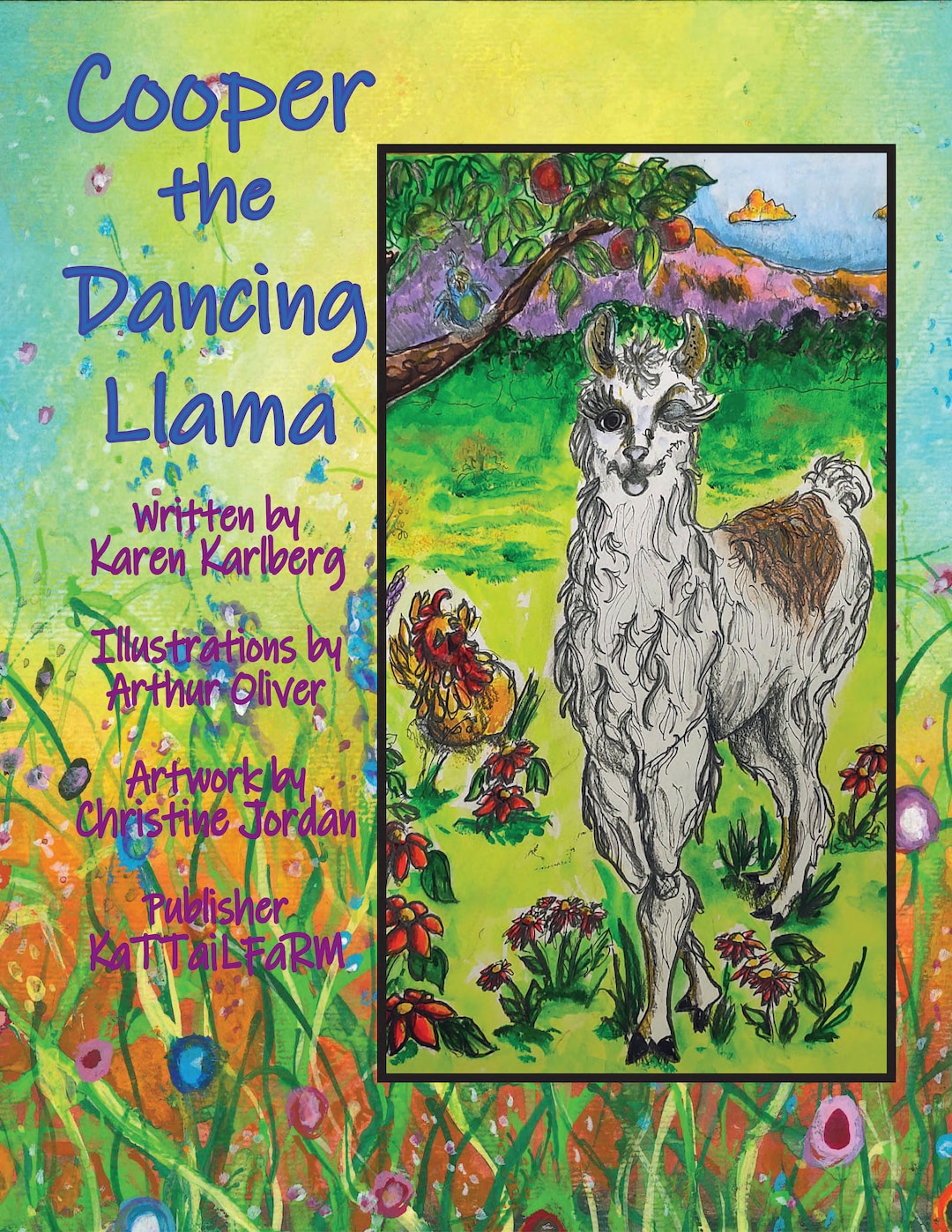 Cooper the Dancing Llama-a Children's Illustrated, Softcover, Self ...