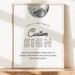 Disco Custom Sign Template Retro Custom Signs Disco Ball - Etsy