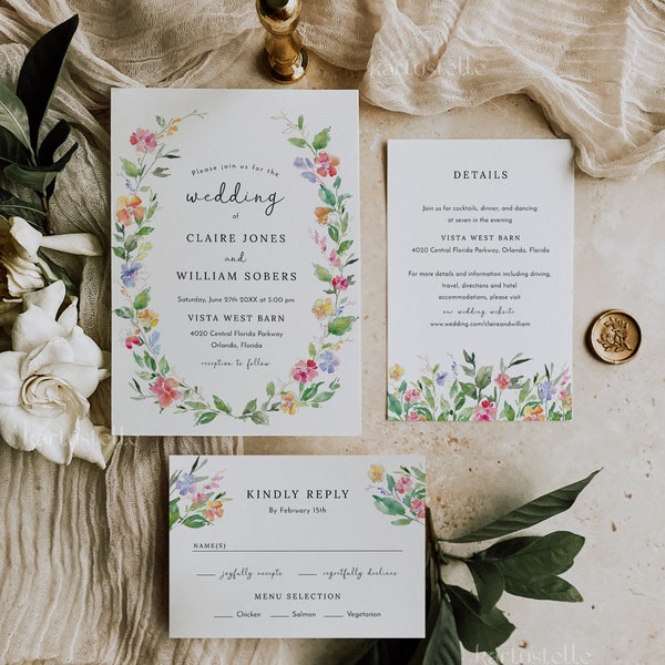 Dreamy Wedding Invitations - Etsy