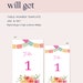 Fiesta Table Numbers, Mexican Wedding Table Number, Cactus Table Number ...