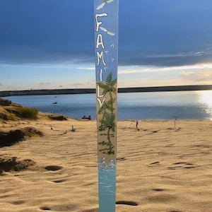 Garden Post 48" Custom, Personalized Garden Post, Outdoor Décor, Unique ...